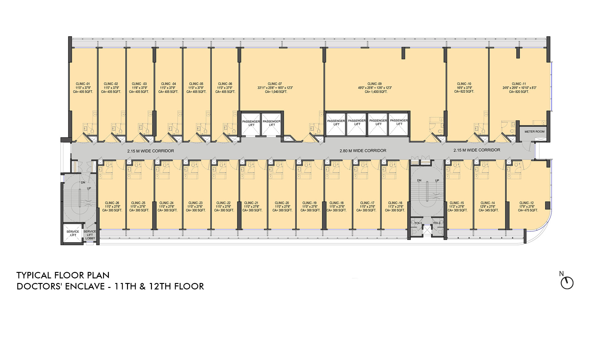Lodha Signet Floor Plans - Unit Plans Of Office Spaces In Matunga| Lodha